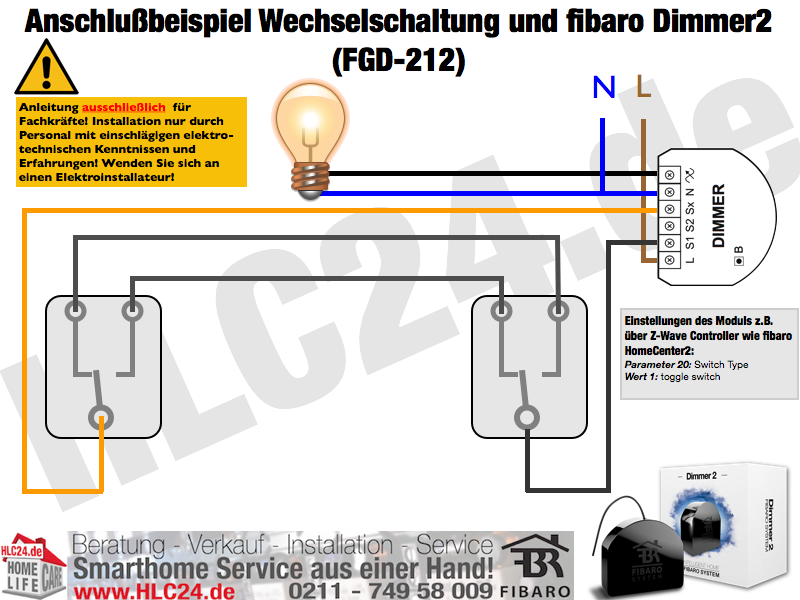Schaltplan Wechselschaltung Mit Bewegungsmelder